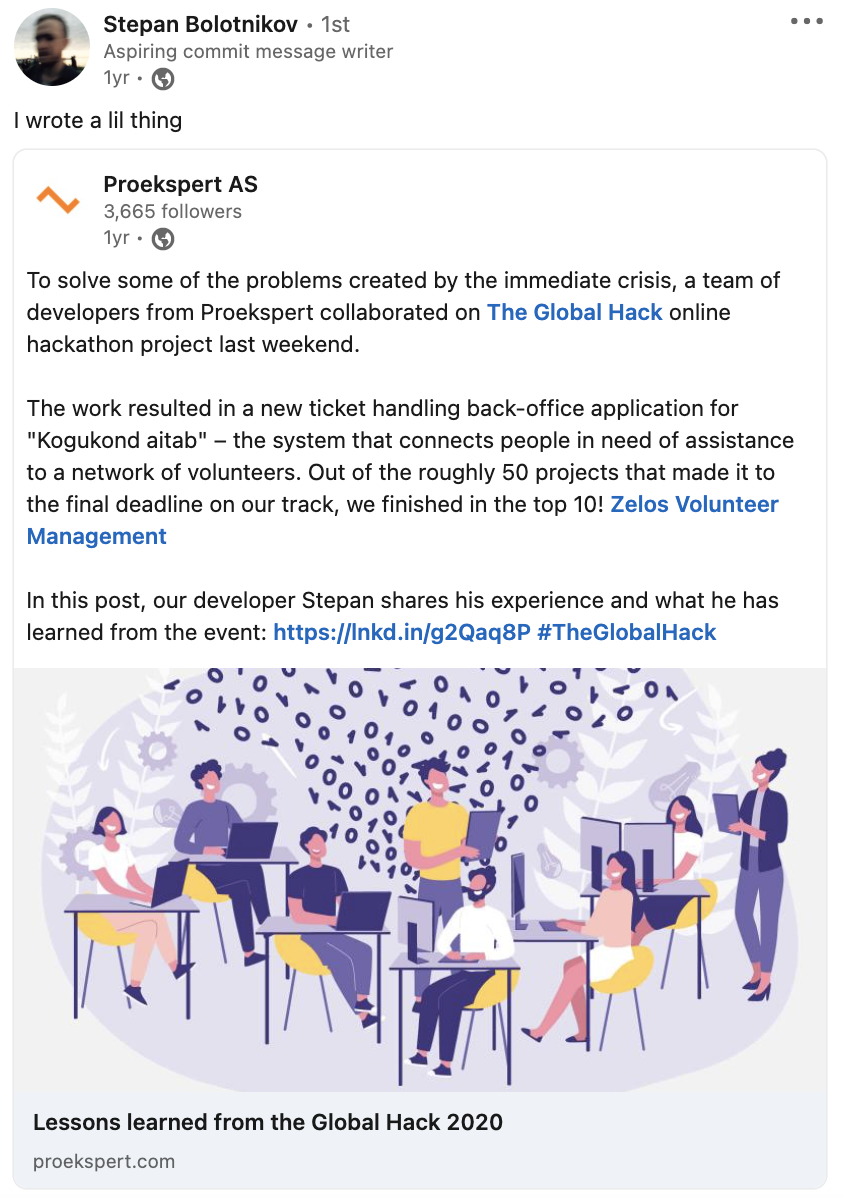 5 Practical steps to best showcase a hackathon experience in your resume | Garage48